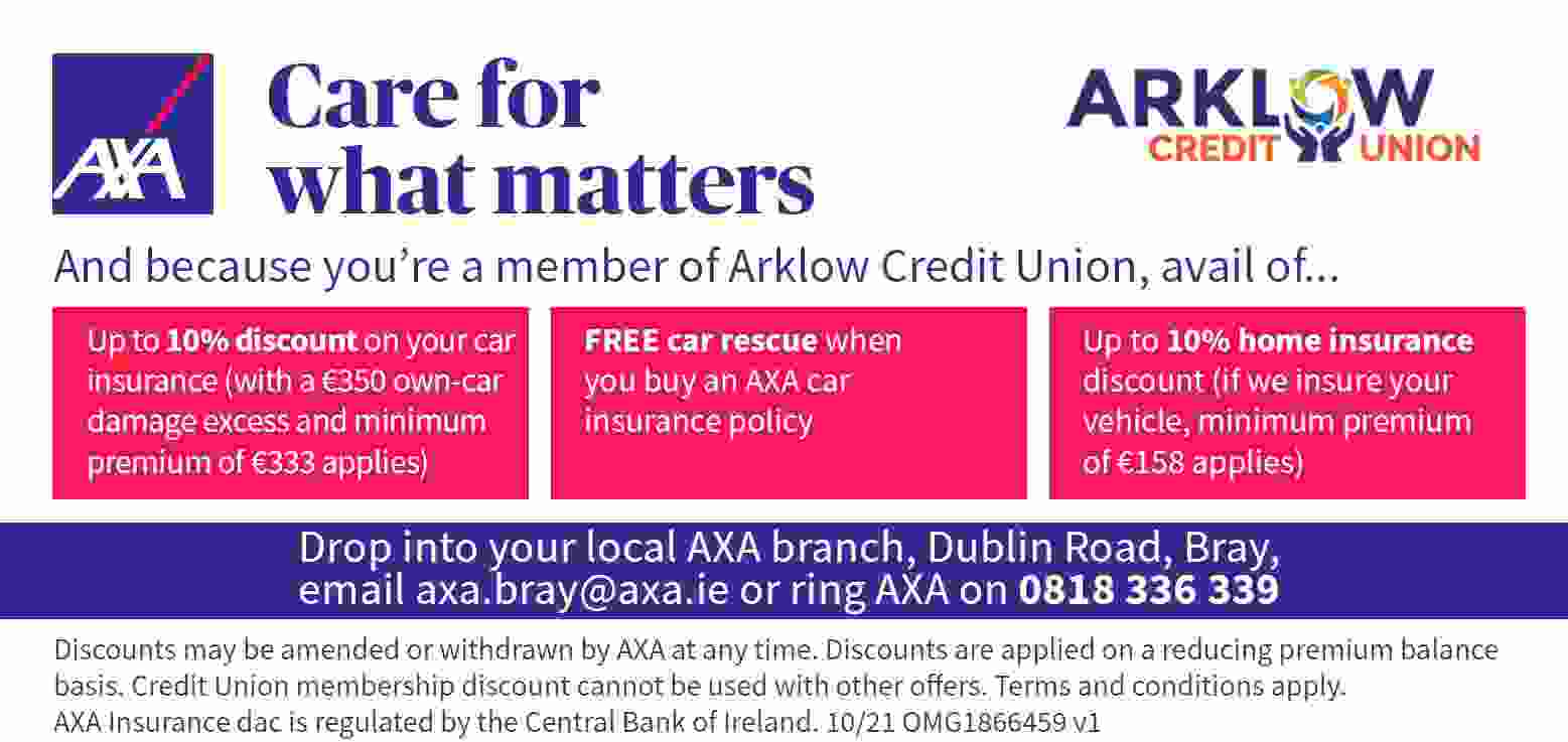 Arklow Credit Union | AXA